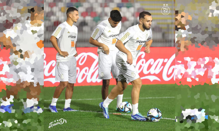 Equipe nationale : Le premier entraînement à Hamlaoui en images ...